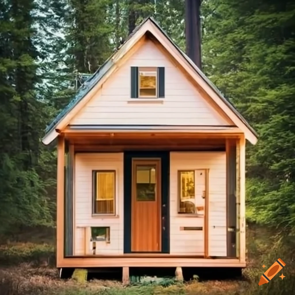 Image of a small and efficient tiny house