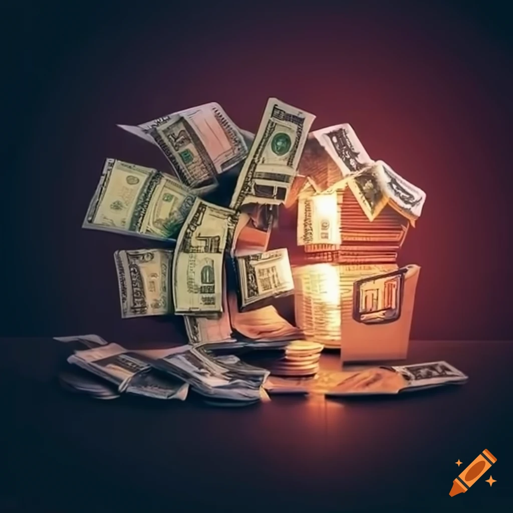 Logo for ai for money business on Craiyon