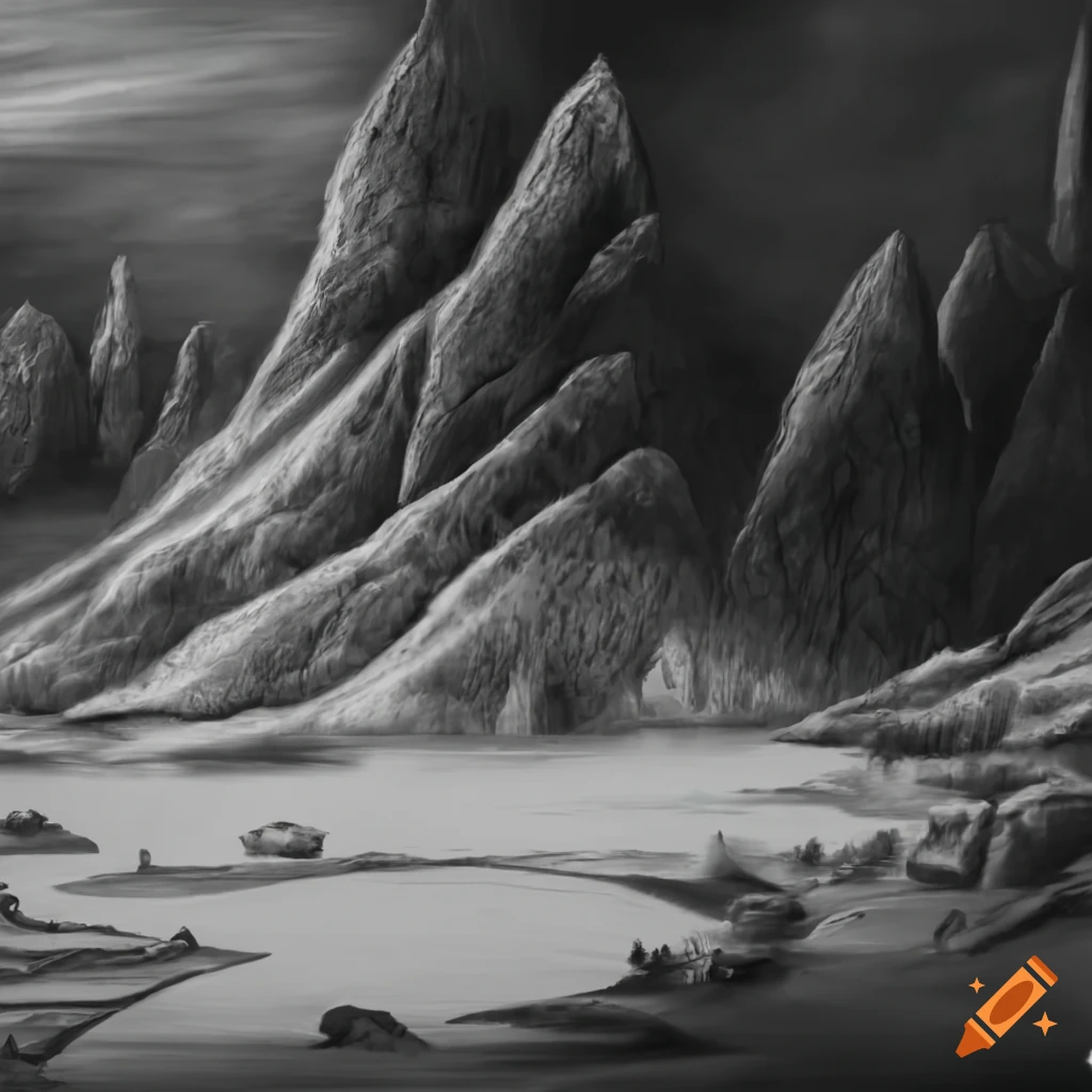 Virtual landscapes that provide a challenging experience on Craiyon