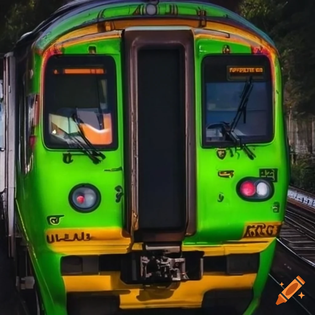 Train in the uk on Craiyon