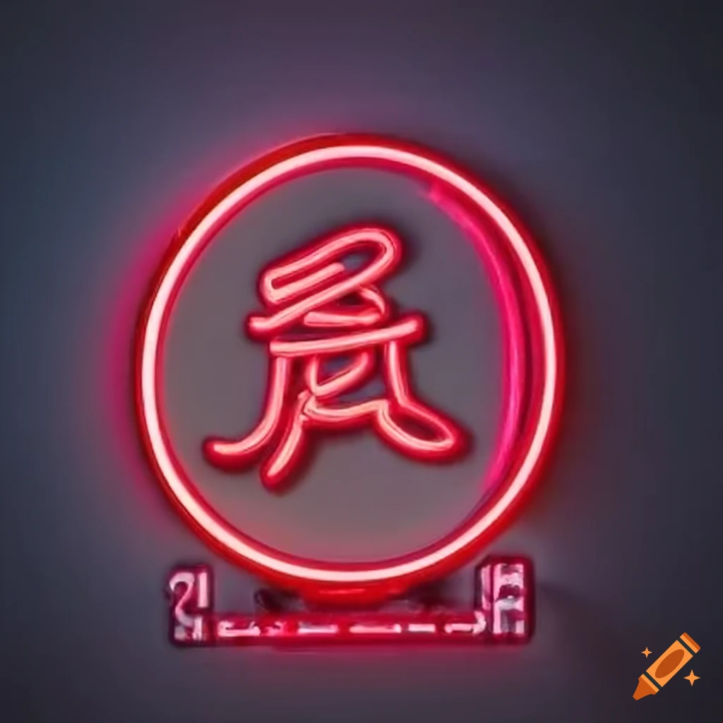 Neon sign with the words 'pimp fried rice'