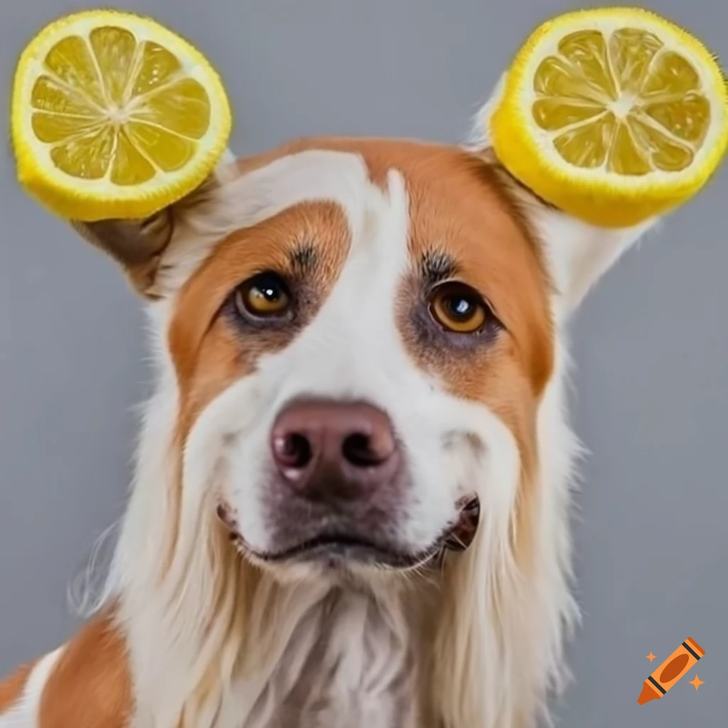 Dogs with unique lemon-shaped ears