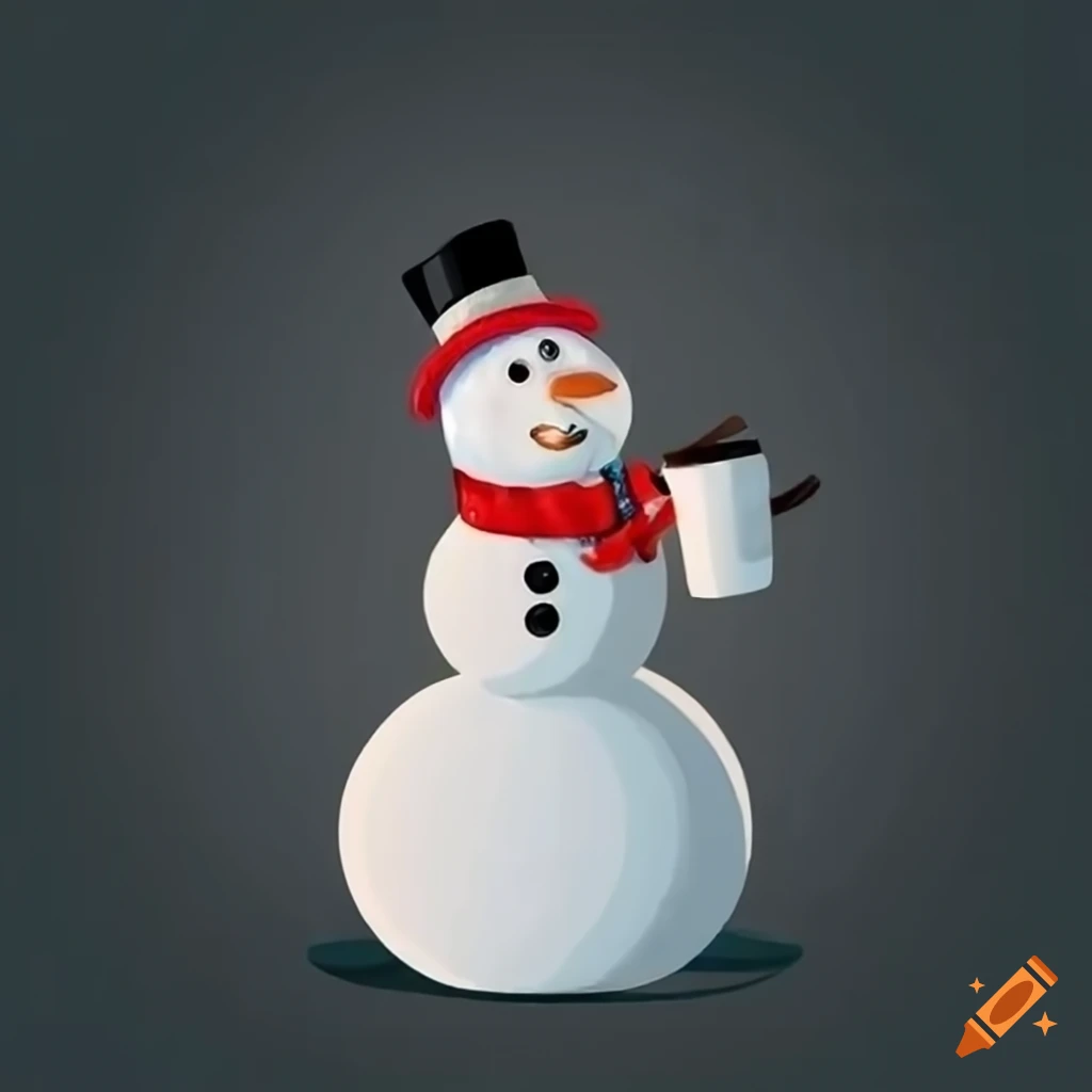 Snowman duck fighter on Craiyon