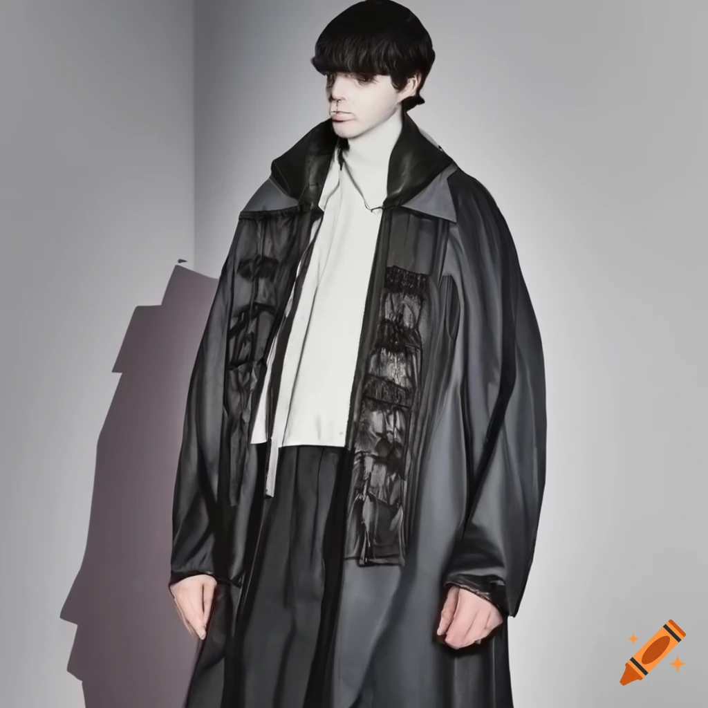 White and black birch texture tennis tracksuit by maison margiela on ...