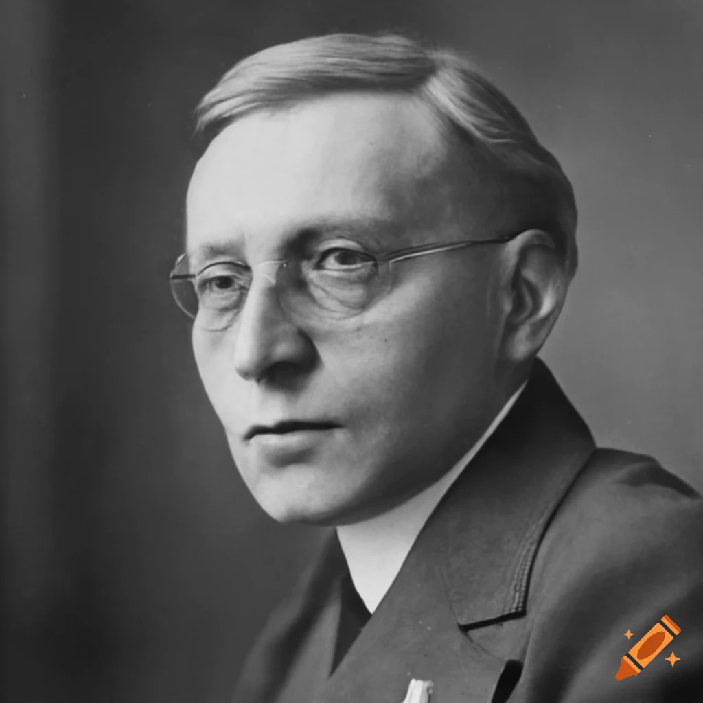 Portrait of trofim lysenko