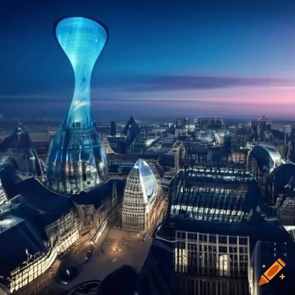 Futuristic commercial from the 2000s era on Craiyon