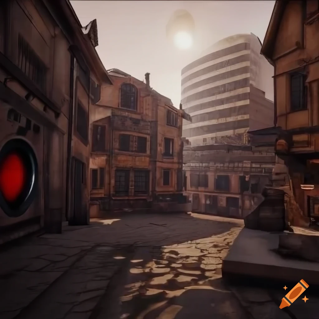 Unique gameplay areas with height variation in team fortress 2 urban ...