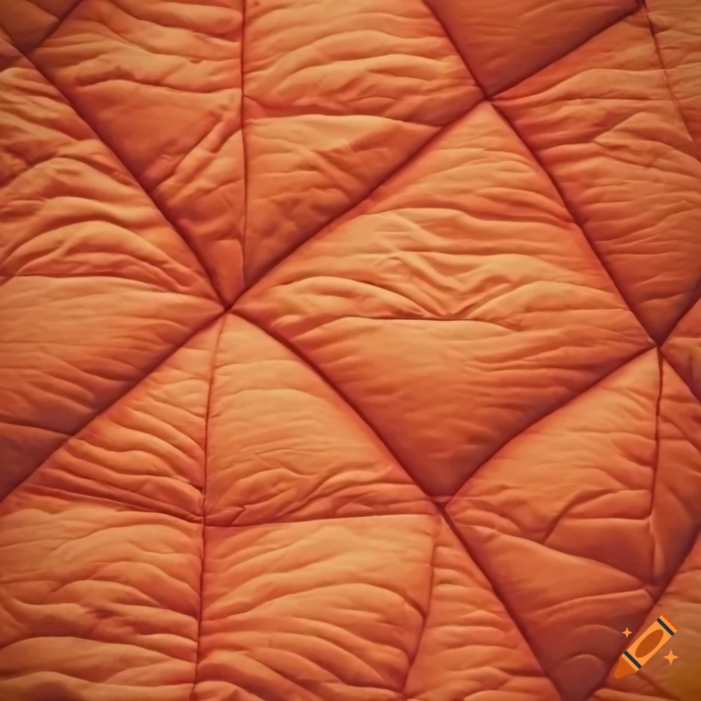 Quilt texture close-up on Craiyon