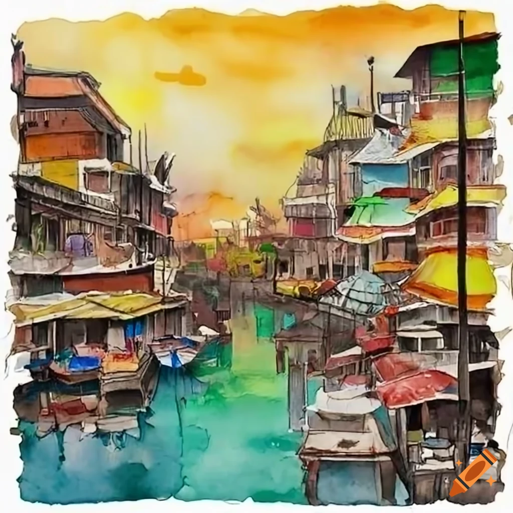 Visionary artwork of a harmonious future society on Craiyon