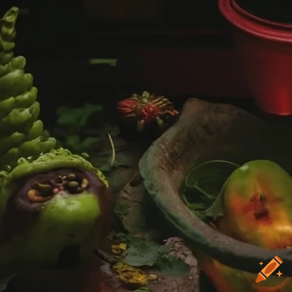 Creepy vegetable garden