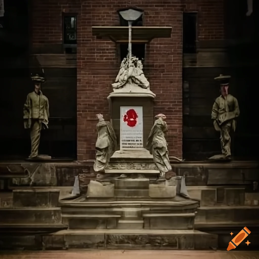 Tribute to canadian soldiers of world war one