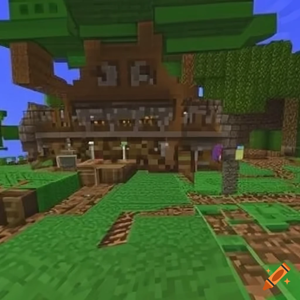 Minecraft Community Seeks On Craiyon