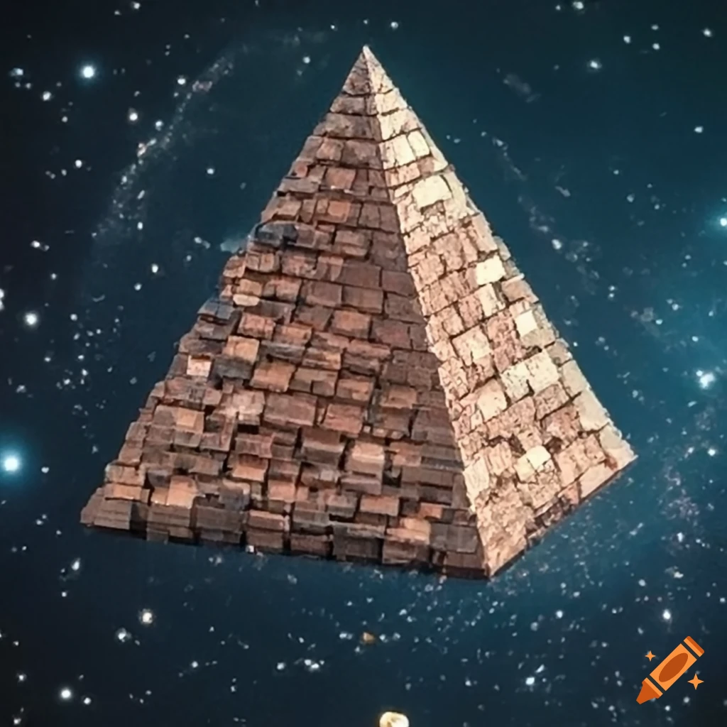 3d tetrahedron frame with no background on Craiyon