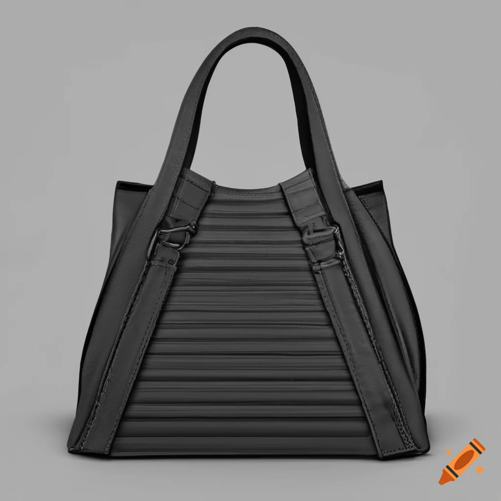 Minimalist gothic style bag with innovative shapes on Craiyon