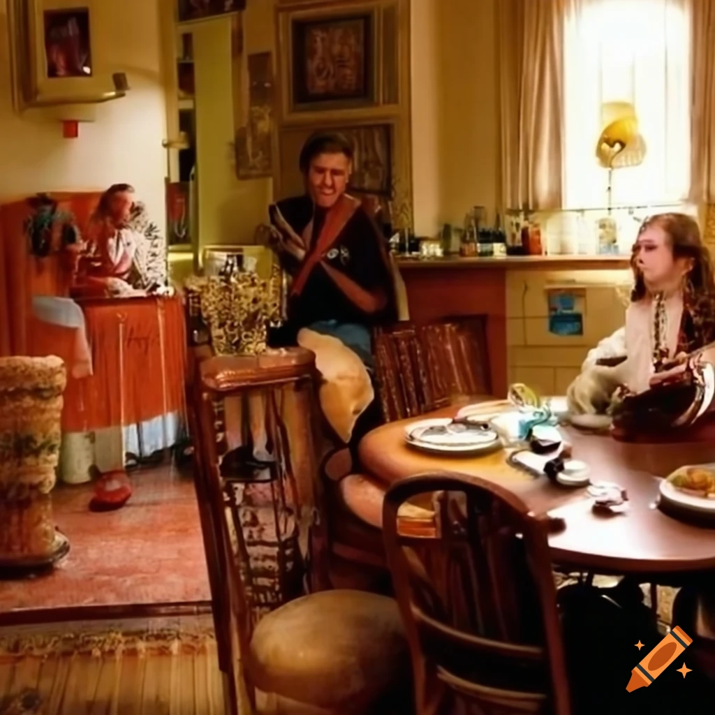 Photo of a domestic scene on Craiyon