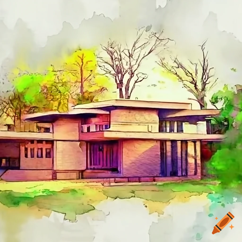Frank lloyd wright architectural design