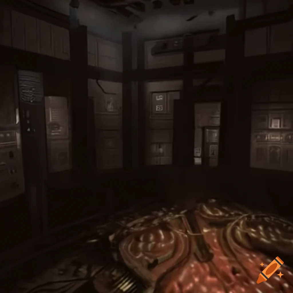 Illustration of server chaos on Craiyon