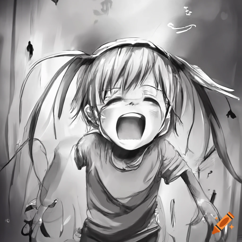 Anime depression wallpaper on Craiyon