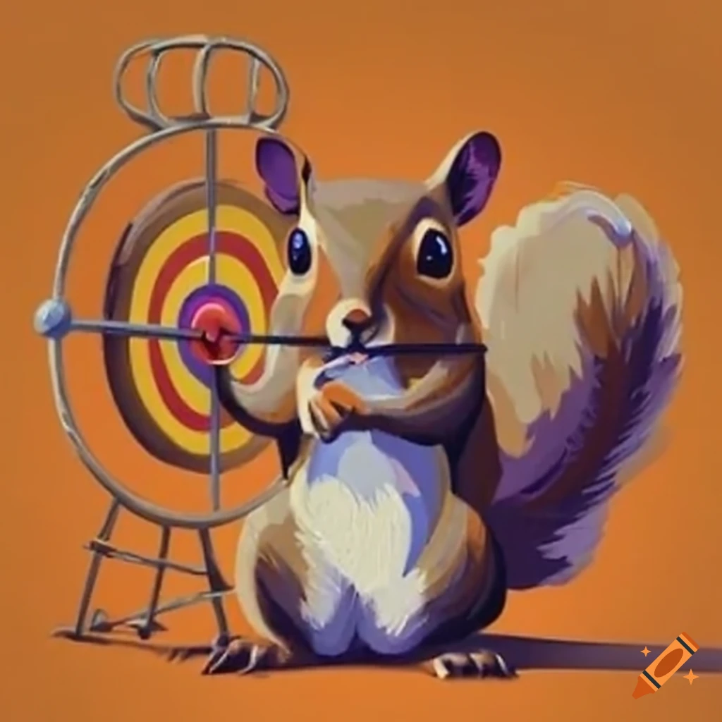 Squirrel images created on Craiyon