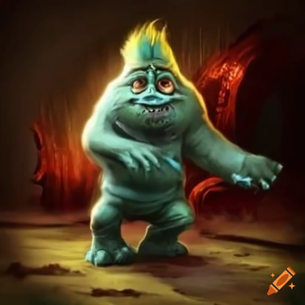 Illustration of a troll targeting specific players