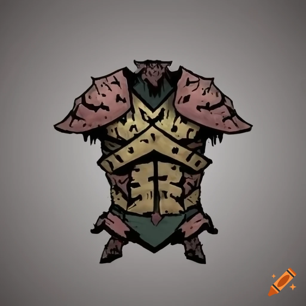 Ornate minotaur head armor plate on Craiyon