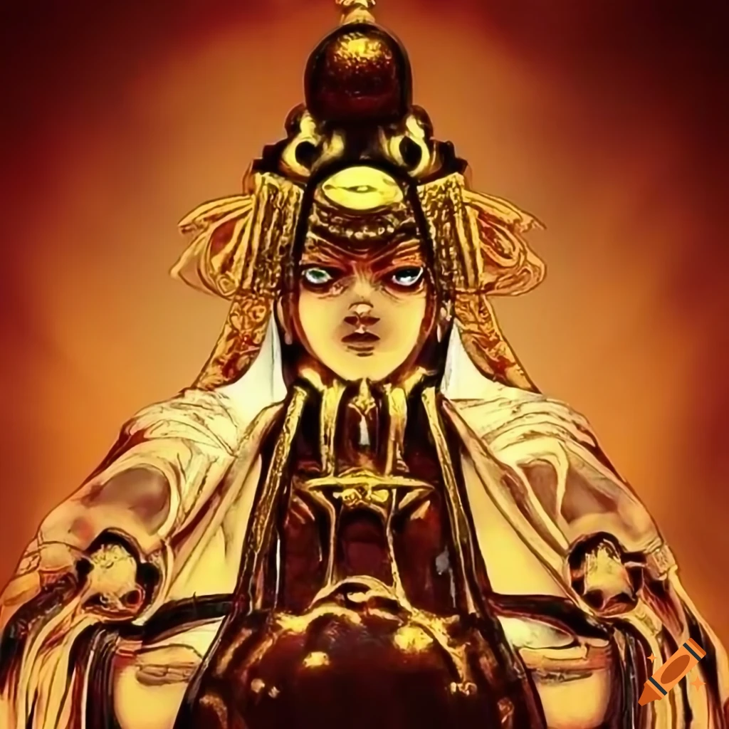 Golden amulet from ancient times