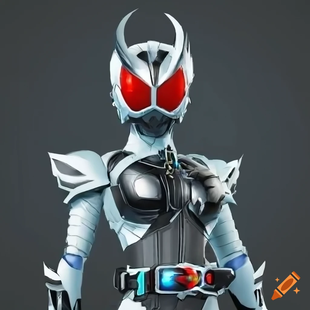 Image of a female Kamen Rider Demon on Craiyon