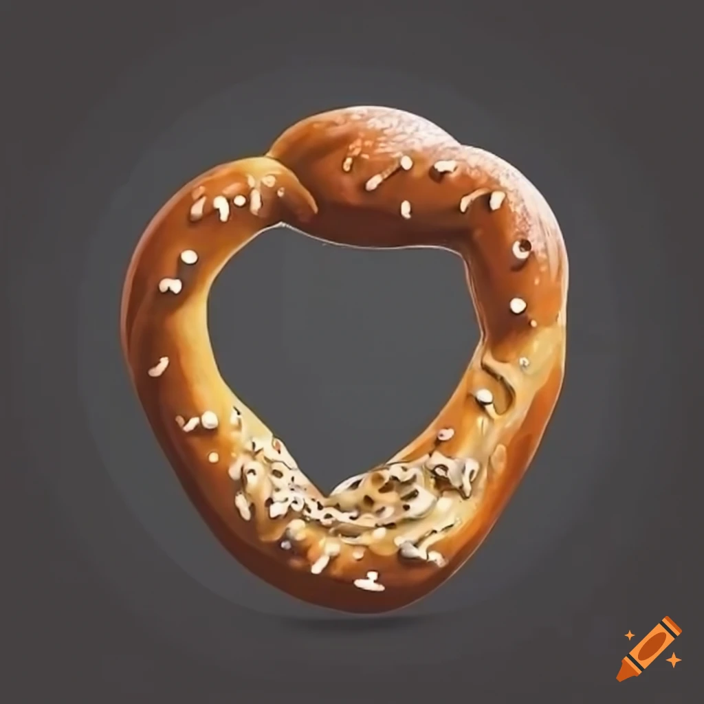 Delicious soft pretzel