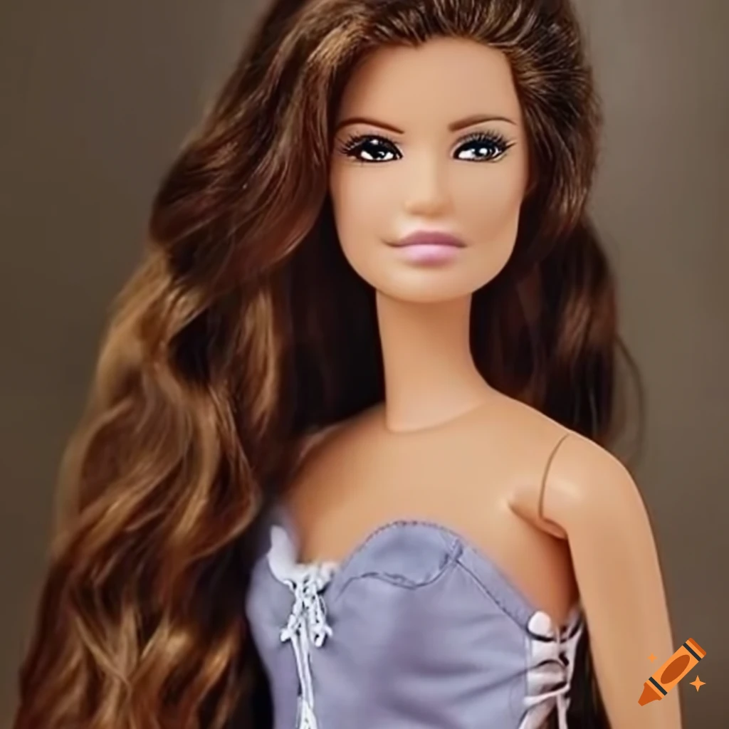 Image of danielle campbell as a barbie doll on Craiyon
