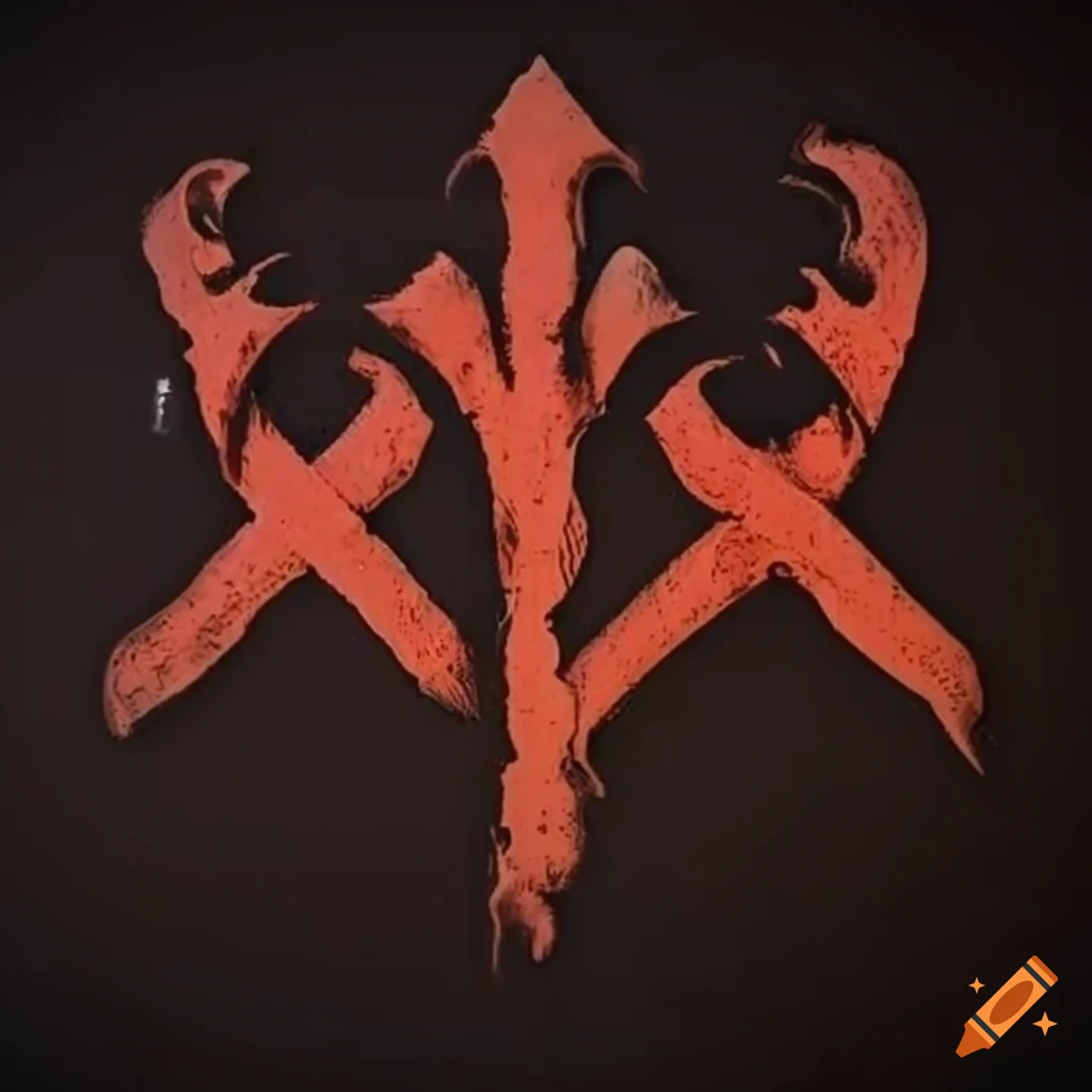 Logo of a mysterious cult on Craiyon