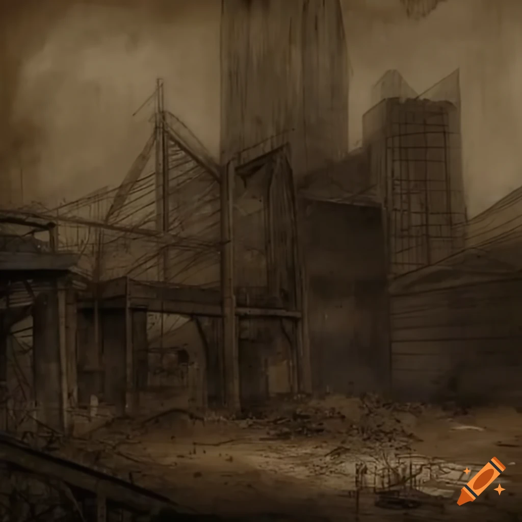 Fallout 3 landscape on Craiyon