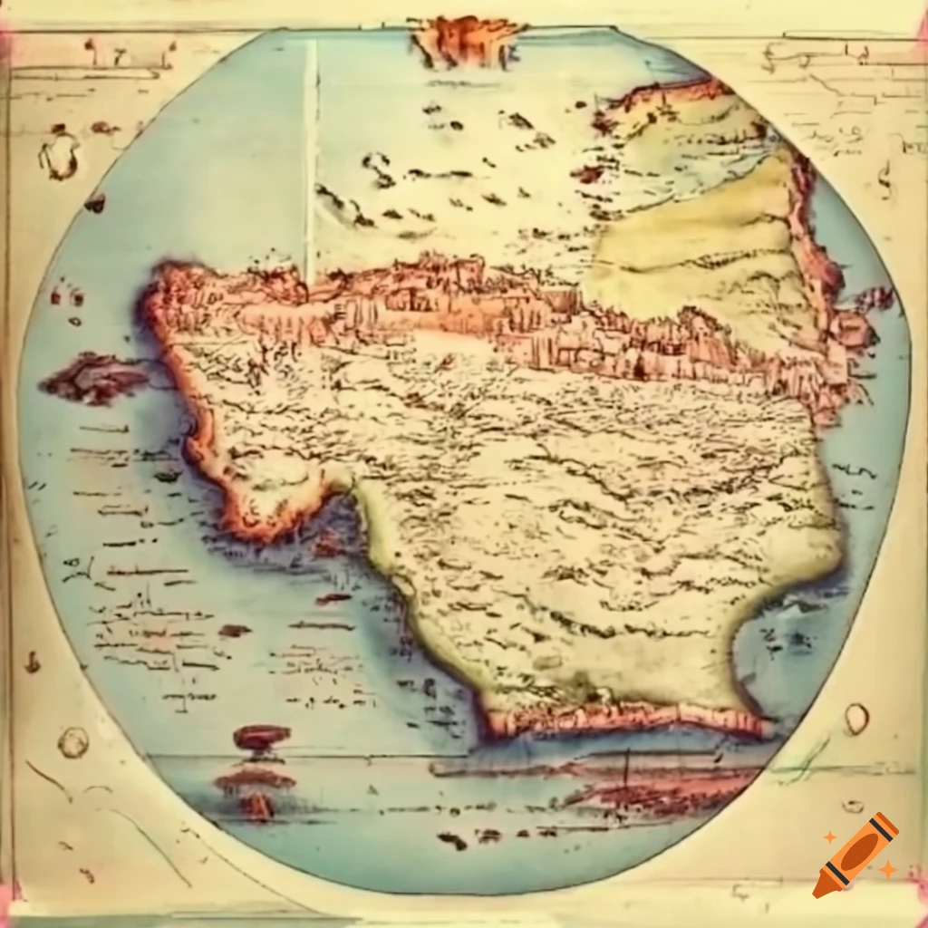 Tartaria landscape on Craiyon