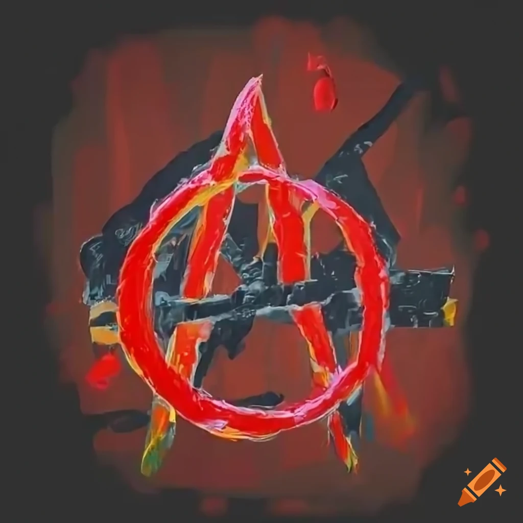 Symbol of anarchy on Craiyon