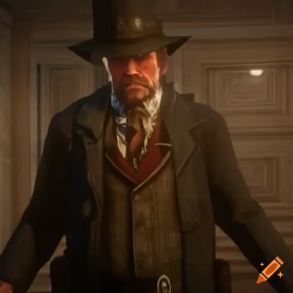 Image of leviticus cornwall from red dead redemption 2 on Craiyon