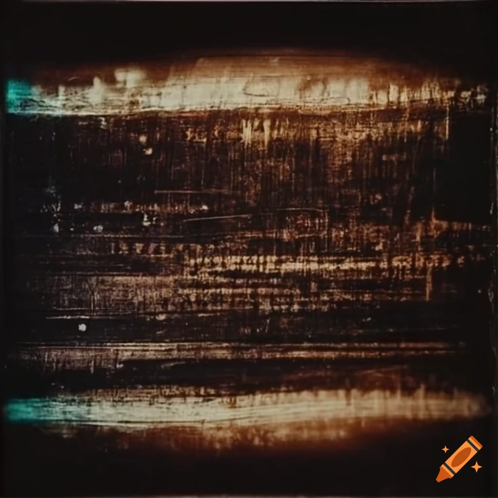 Vintage scratched film photo on Craiyon