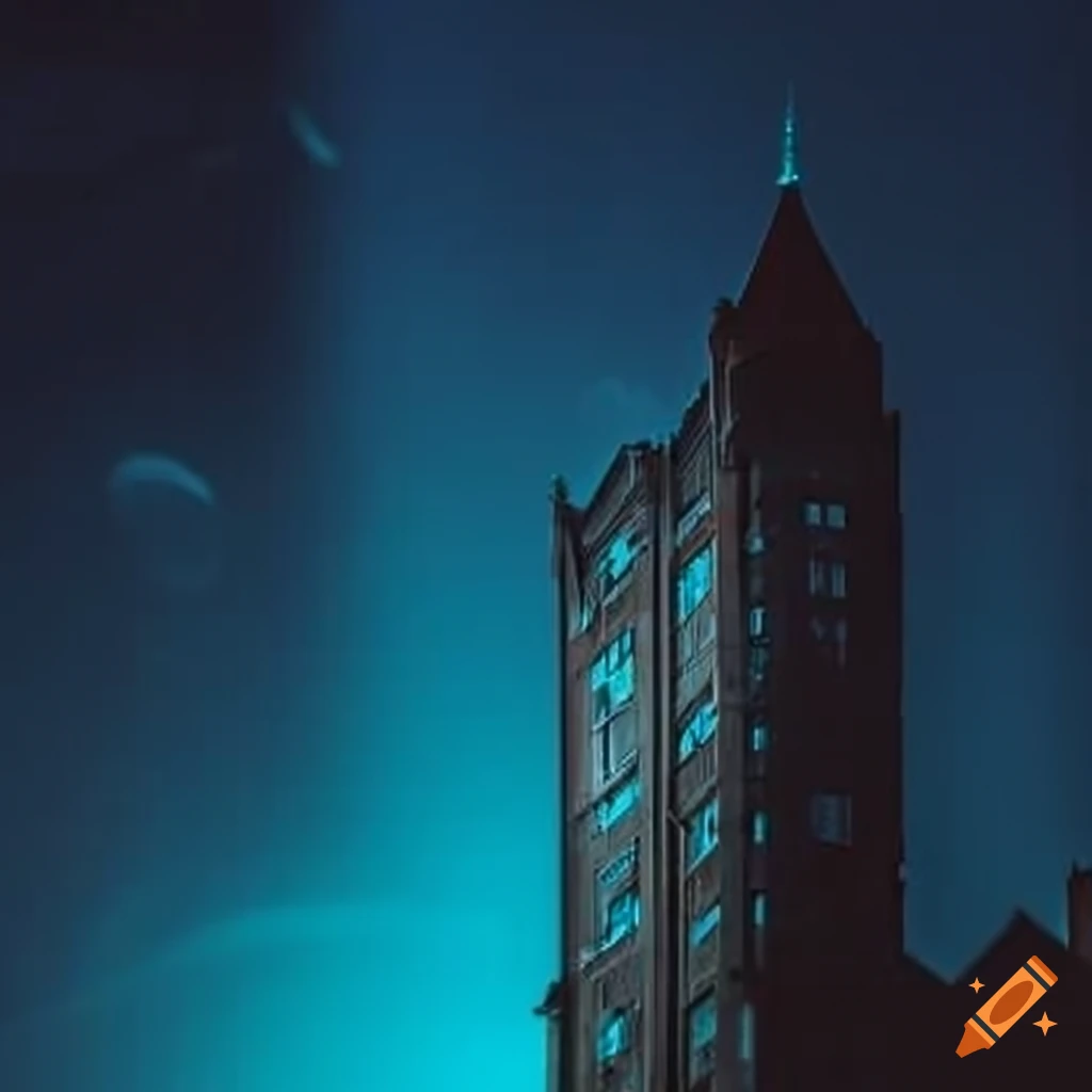 Block-building game screenshot on Craiyon