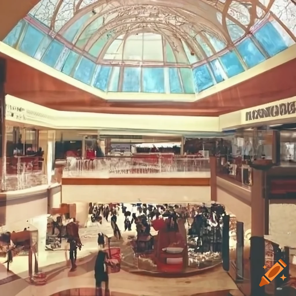 Late 00s mallcore landscape