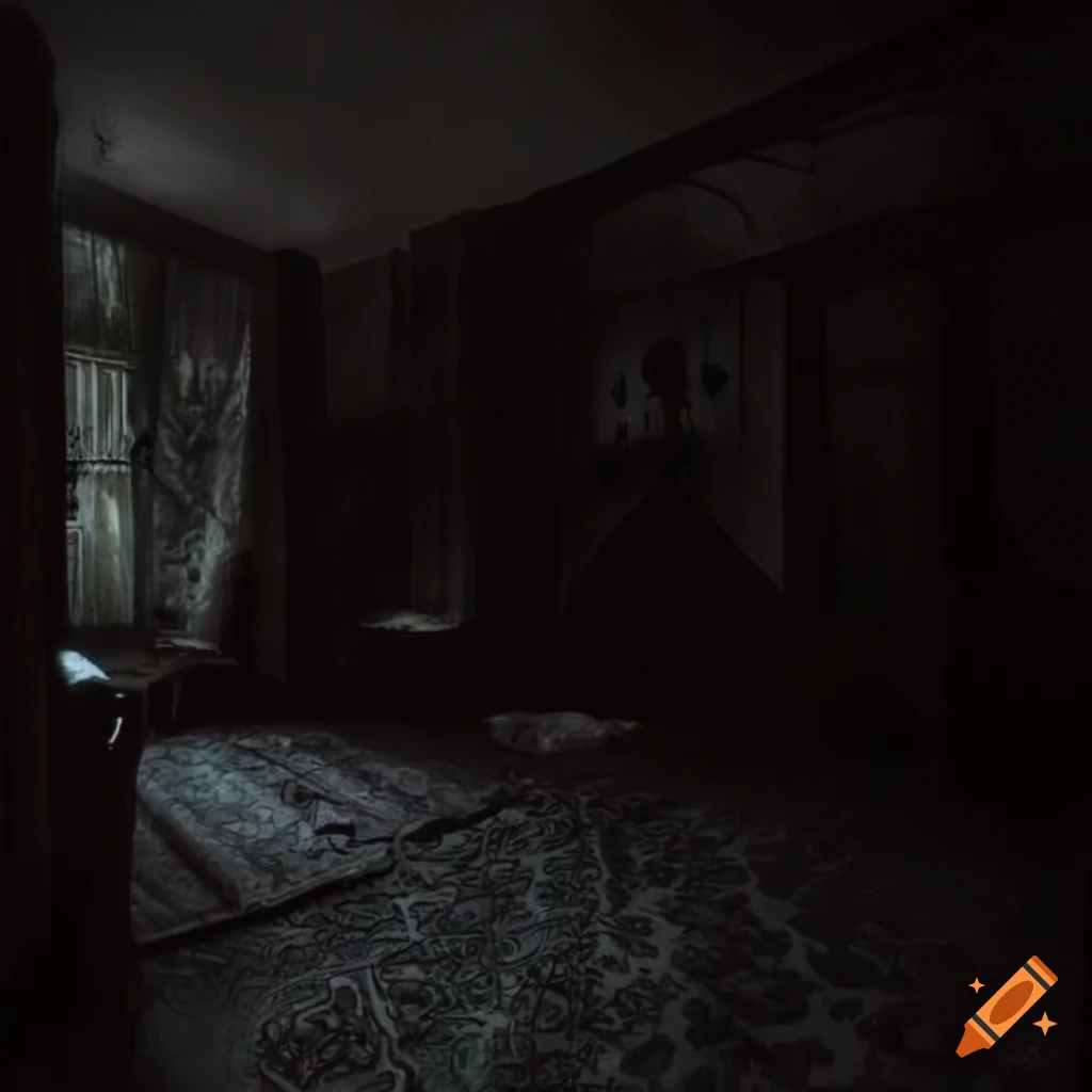 Dark and dirty room on Craiyon