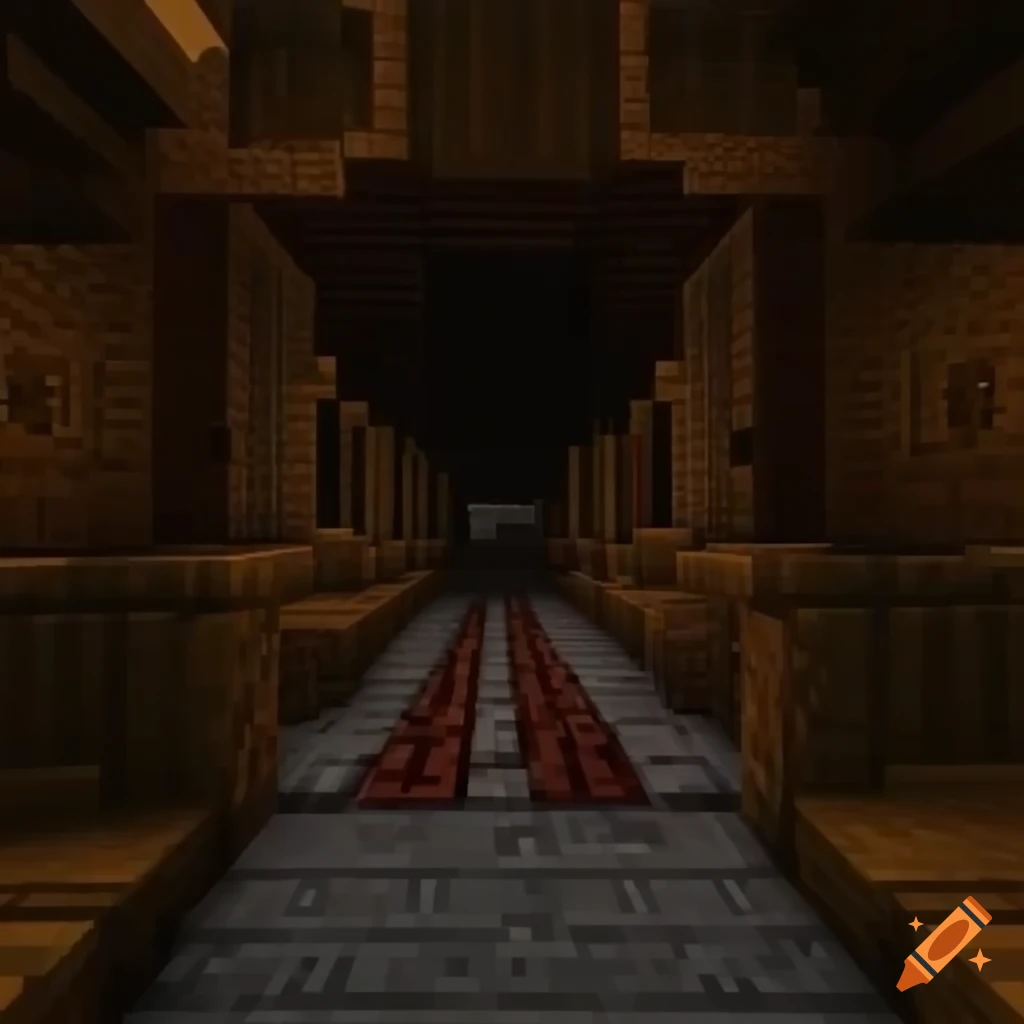 Minecraft server logo on Craiyon