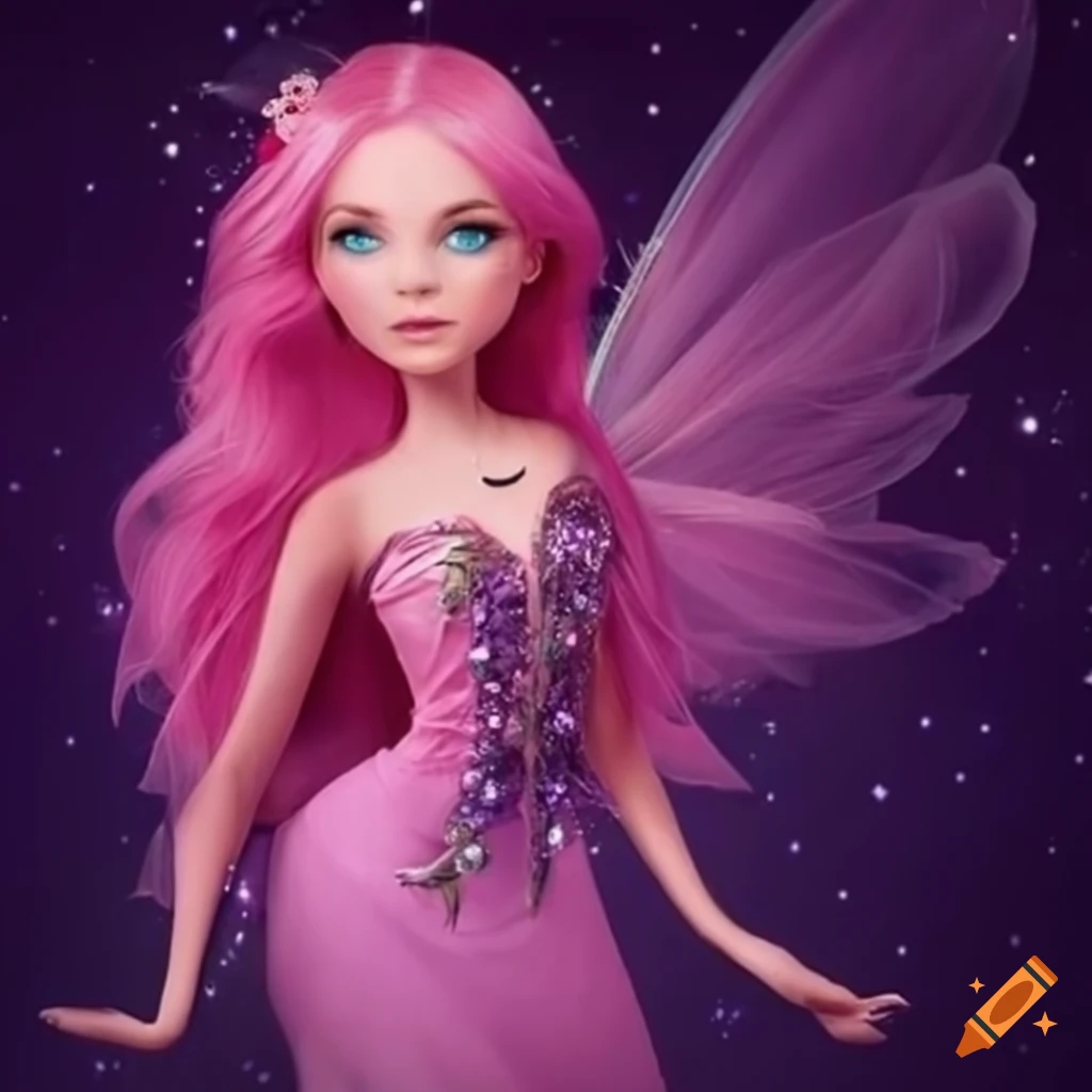 Color organized sparkling fairy set collection in 4k resolution on Craiyon