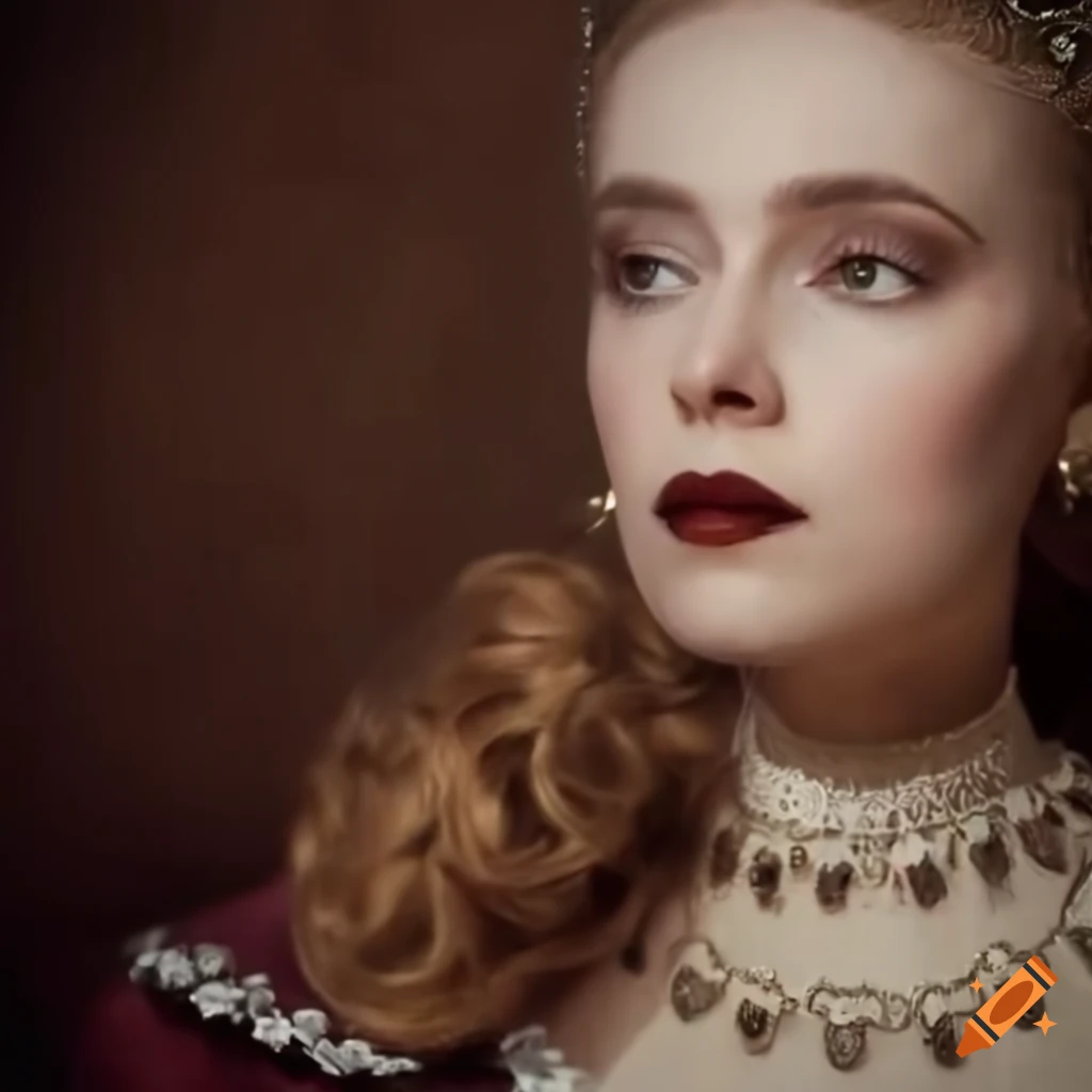 Artwork of poland personified as a regal queen on Craiyon