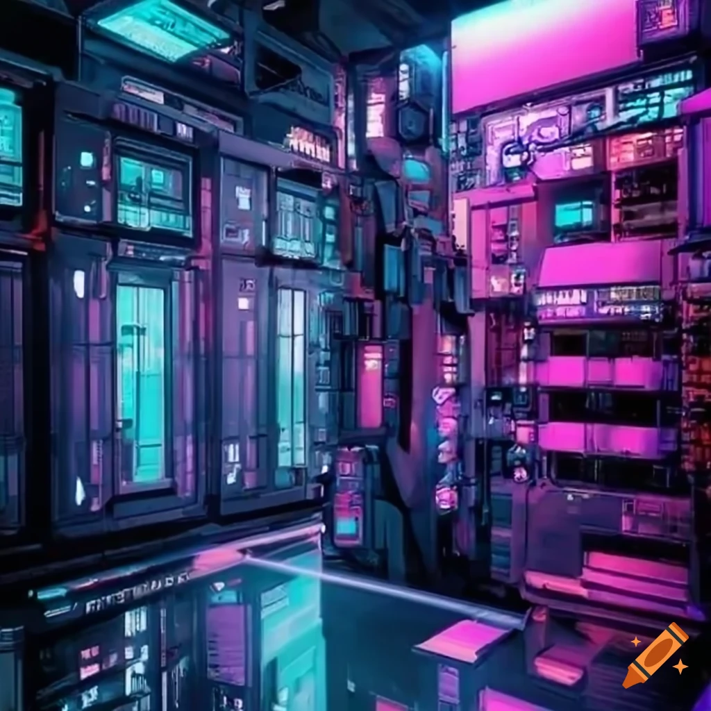 Cyberpunk mainframe