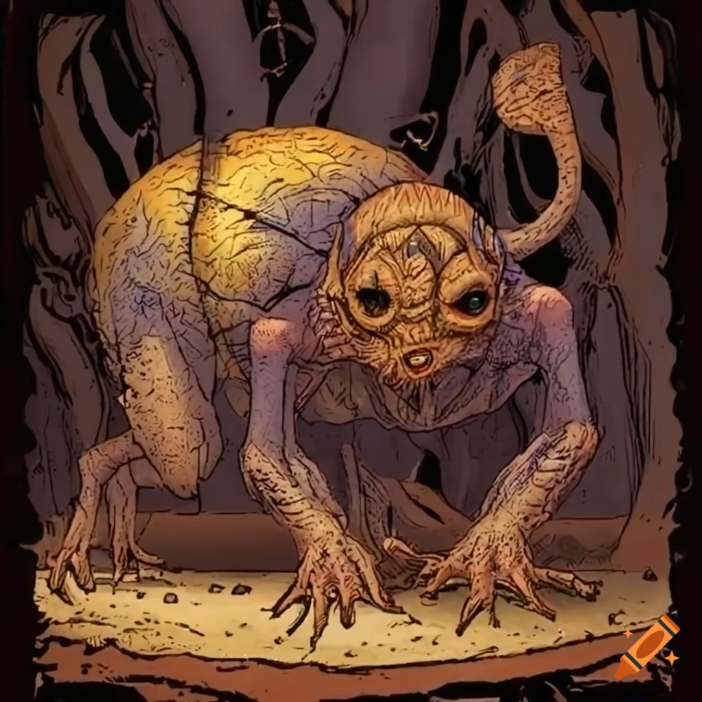 Giants Mythical Creatures Cartoon