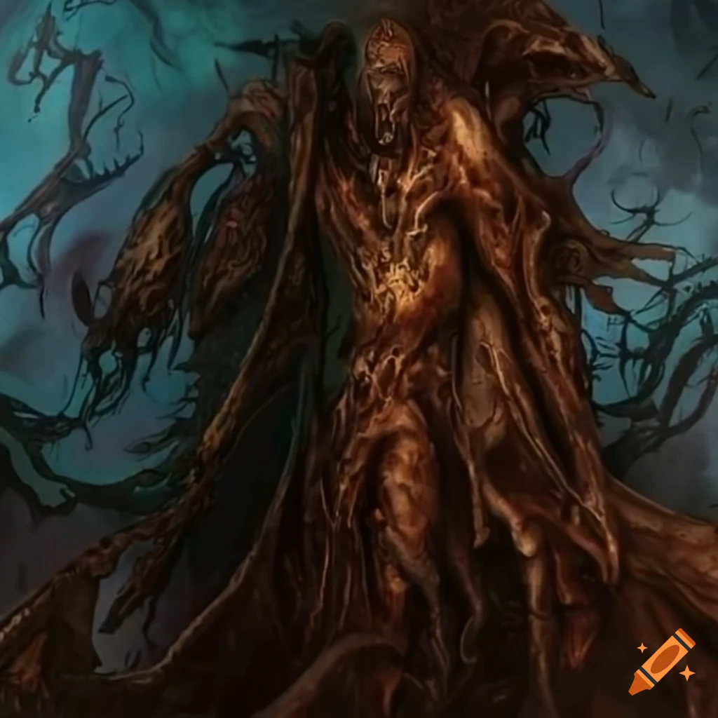 Image of a shattered eldritch god