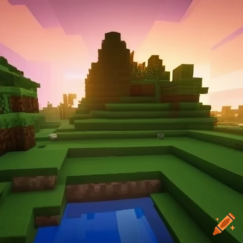 Group of minecraft enthusiasts running