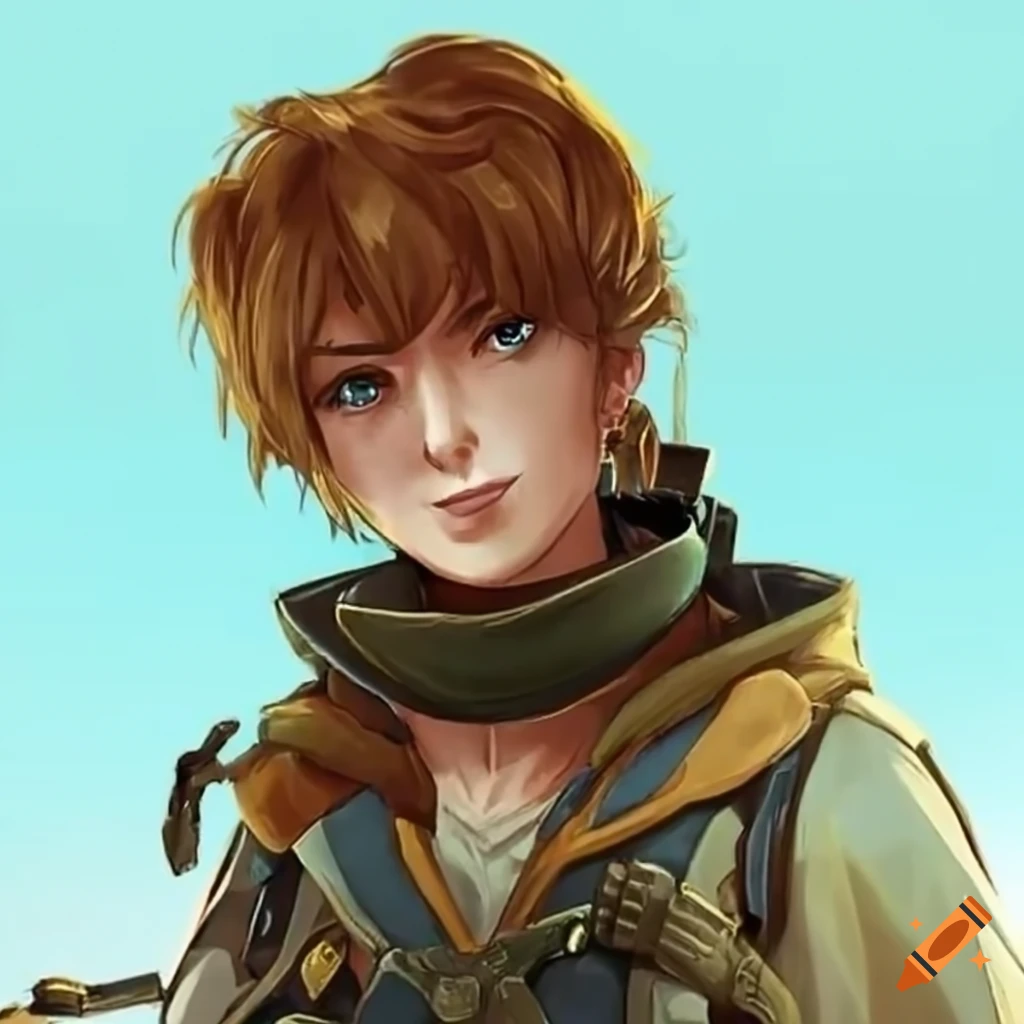 Anime portrait of an ancient greek huntress with hunting gear on Craiyon