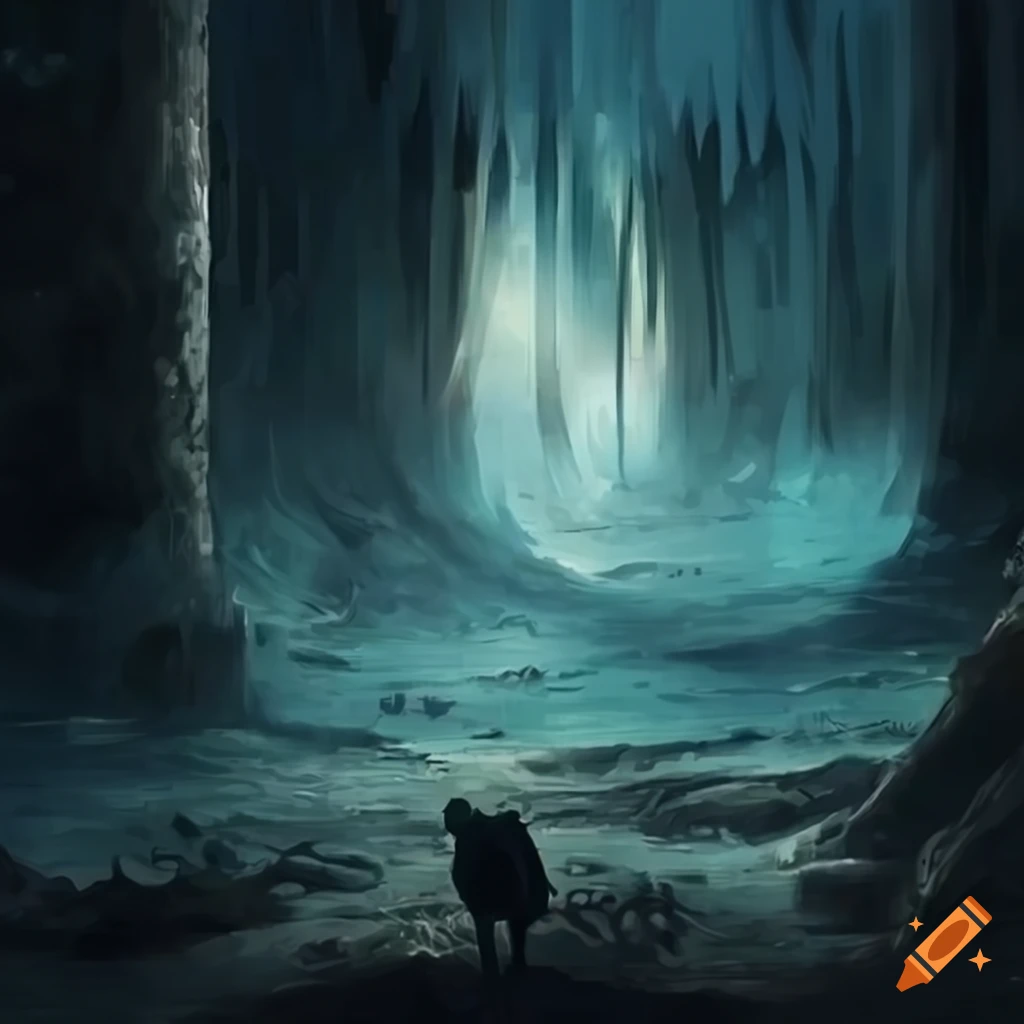 Artistic depiction of a lost dream on Craiyon
