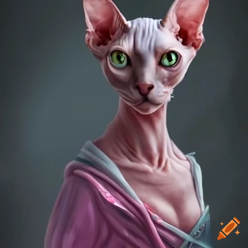 Deborah ann woll's transformation into a cat with hyper-realistic ...