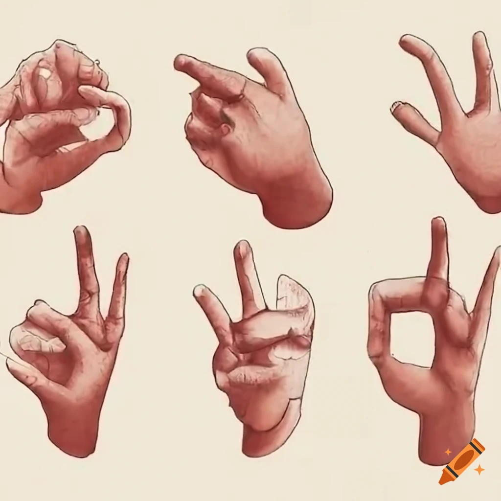 Sign language for intelligence on Craiyon