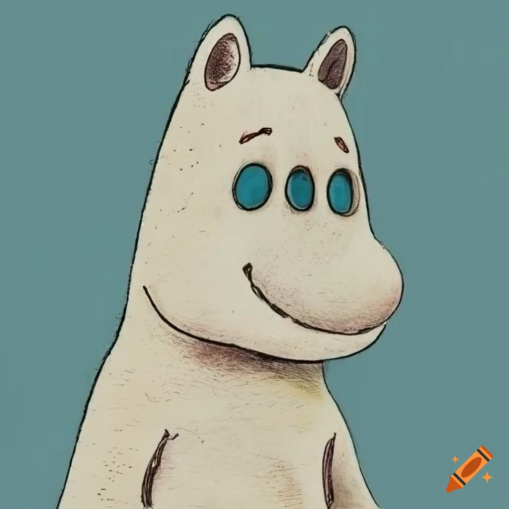Moomin action adventure video game on Craiyon